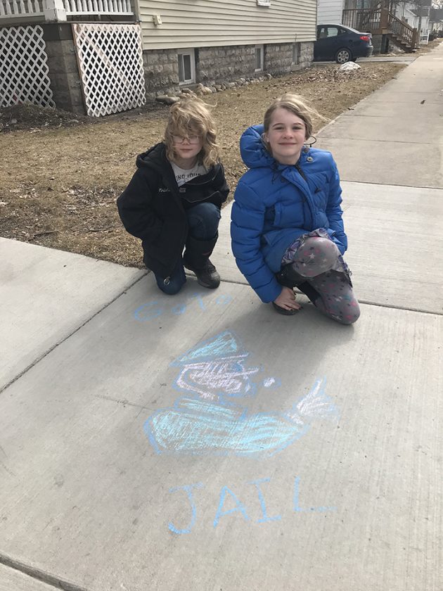 Siblings turn their city block into a Monopoly board | News, Sports ...
